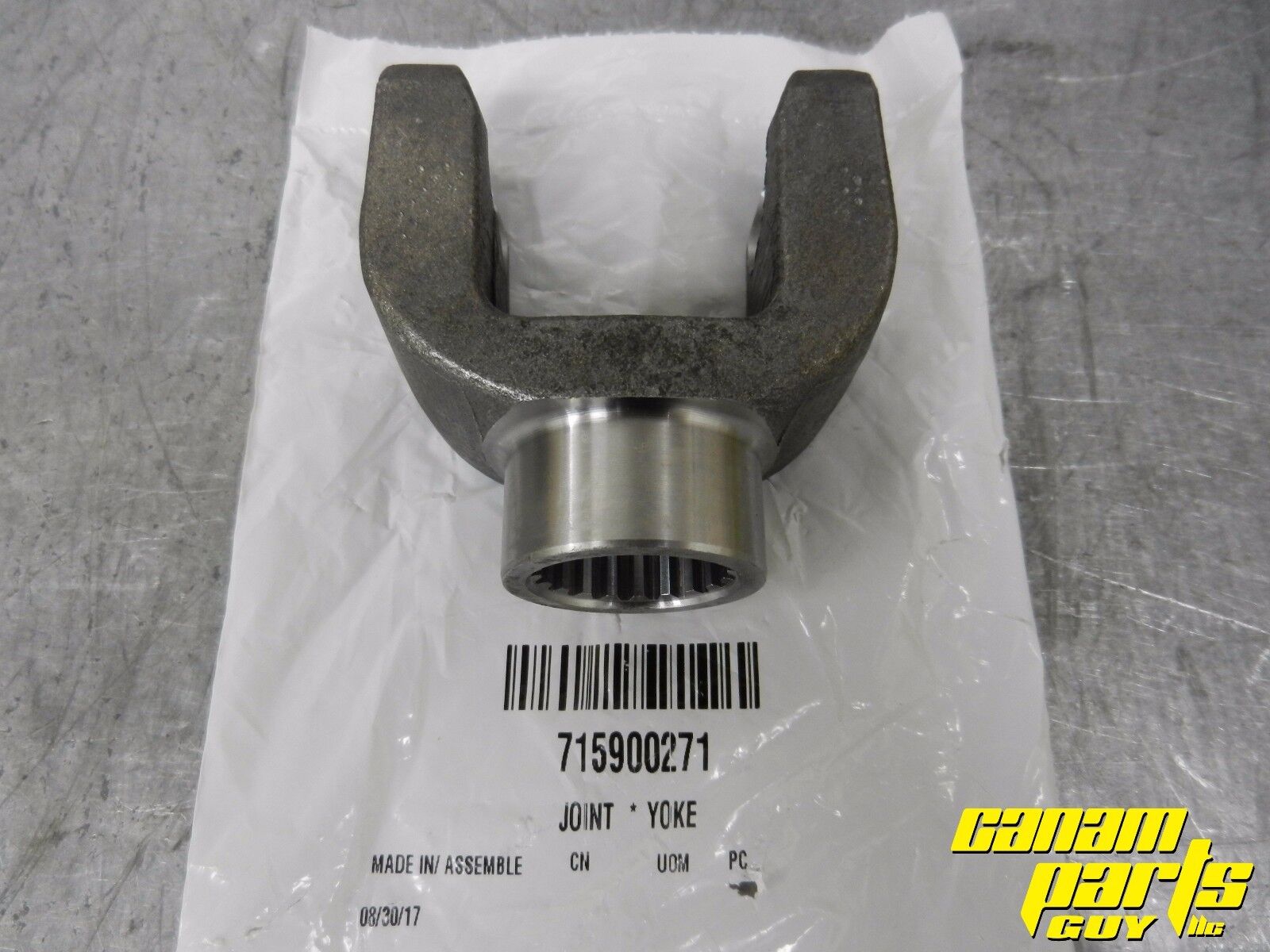NEW OEM 20 Spline YOKE XMR/Maverick Rear Differential BARE - Canam ...