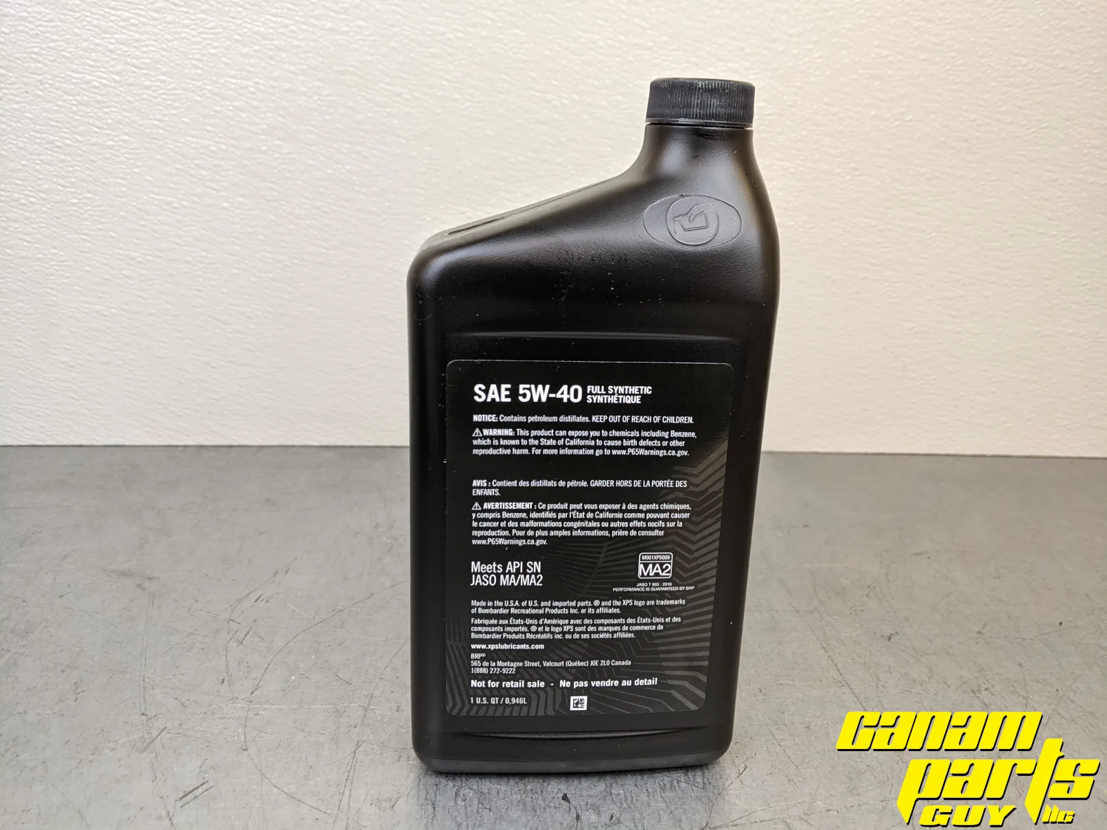 NEW OEM X3 Rotax 900 Ace Engine Oil Change Kit 5W-40 Synthetic - Canam ...