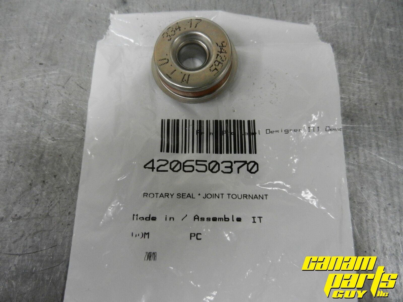 New OEM Water Pump Oil Seal - Canam Parts Guy