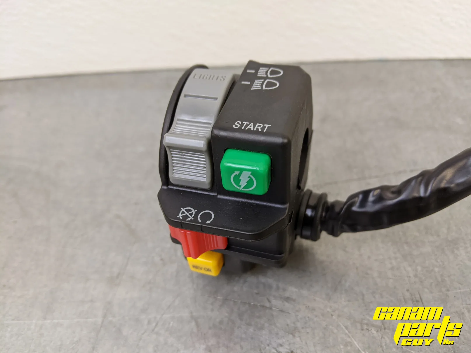 NEW ATV Multifunction Handlebar Start Stop Switch - Canam Parts Guy