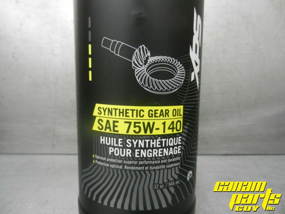 2 Quarts XPS Synthetic Gear Oil SAE 75W-140 - Canam Parts Guy