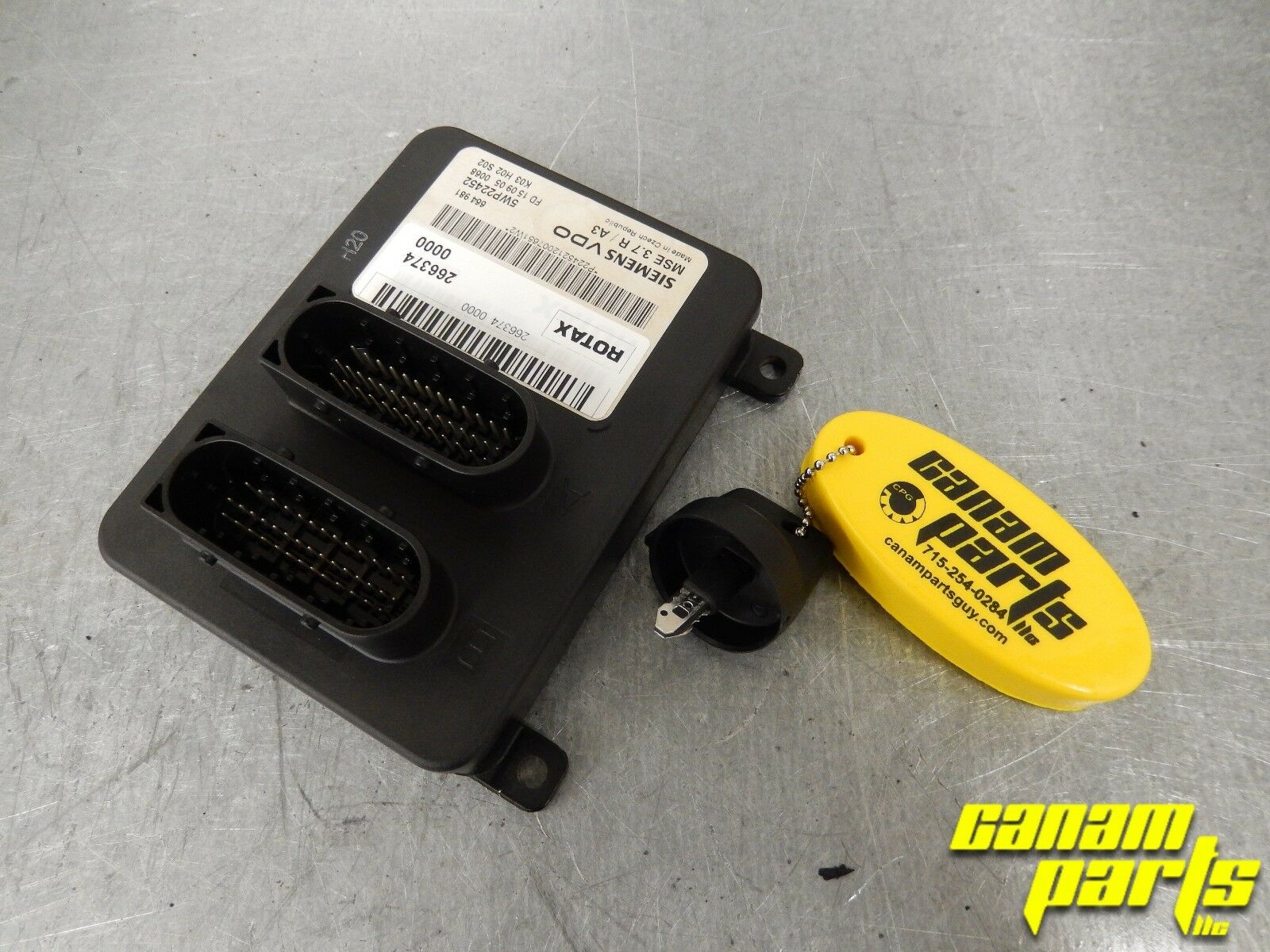 RE-FLASHED LIVE TESTED G1 ATV 800R ECU AND KEY USED – Can-am Parts Guy