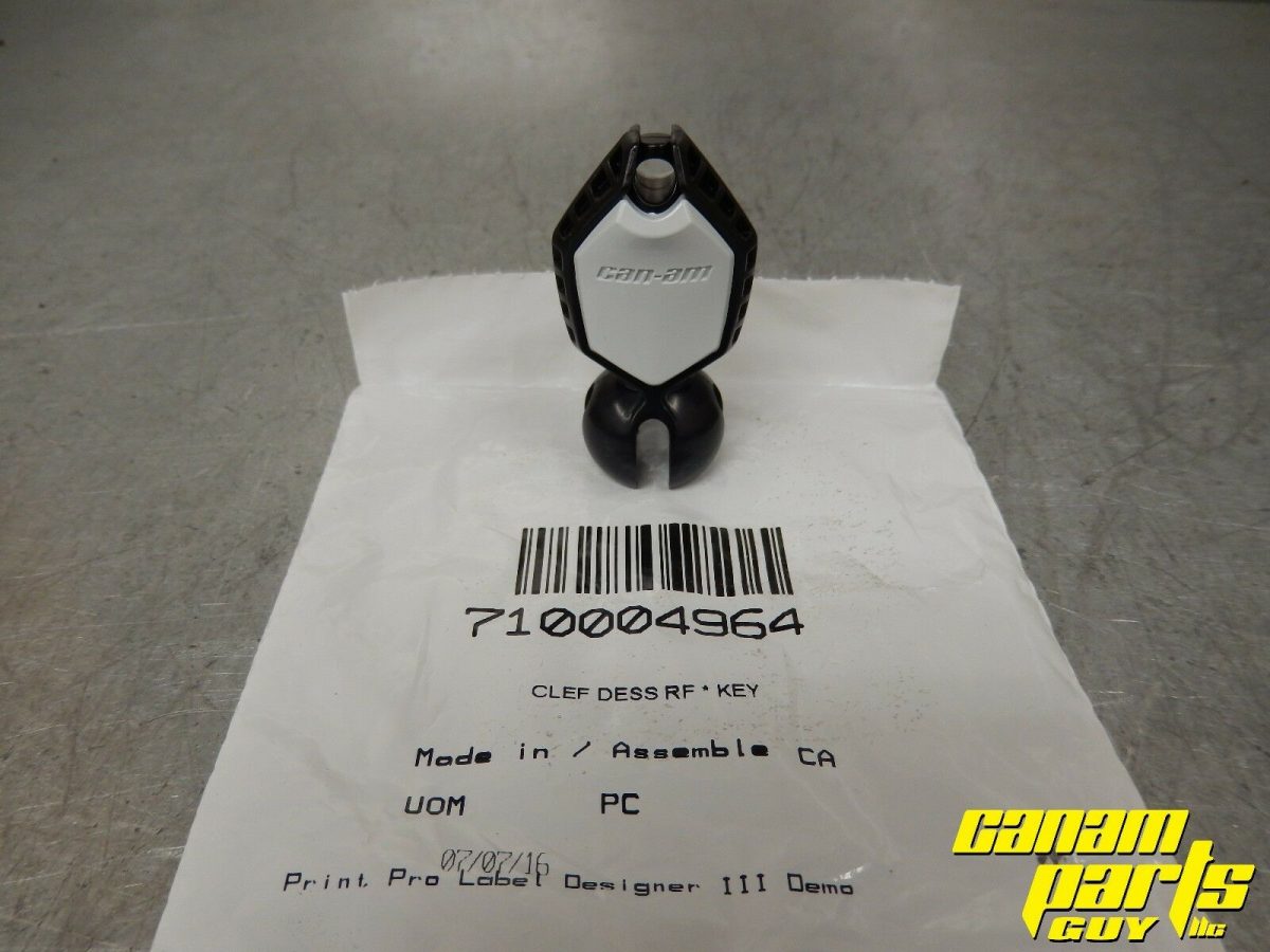NEW OEM Grey RFID Ball Ignition Key – Canam Parts Guy