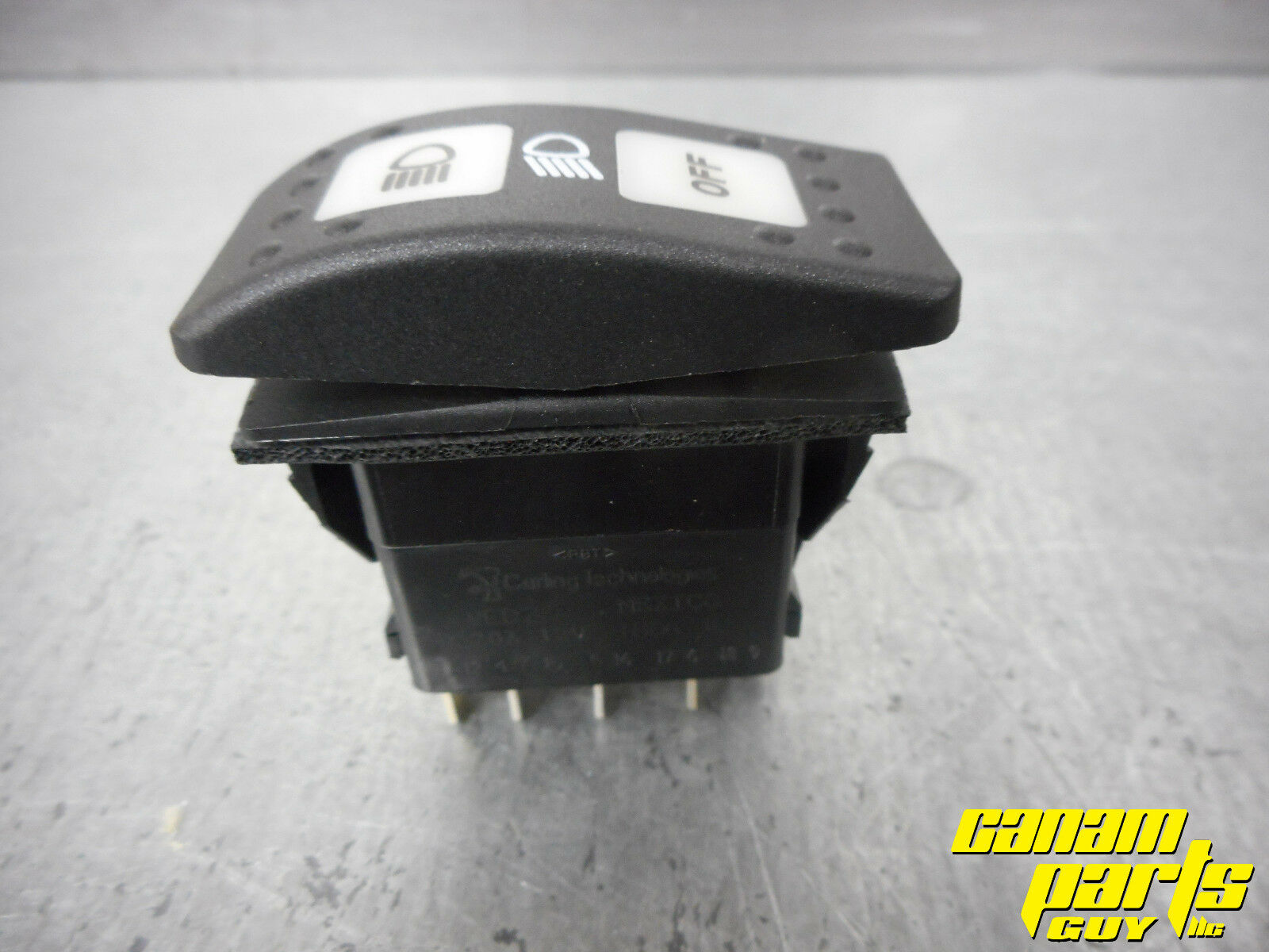 New OEM SXS Light Switch 3 POS ROCKER HIGH/LOW/OFF – Can-am Parts Guy