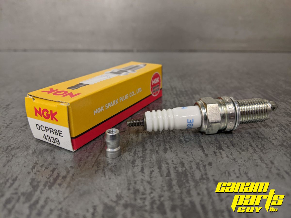 NEW OEM NGK Spark Plug DCP-R8E - Canam Parts Guy