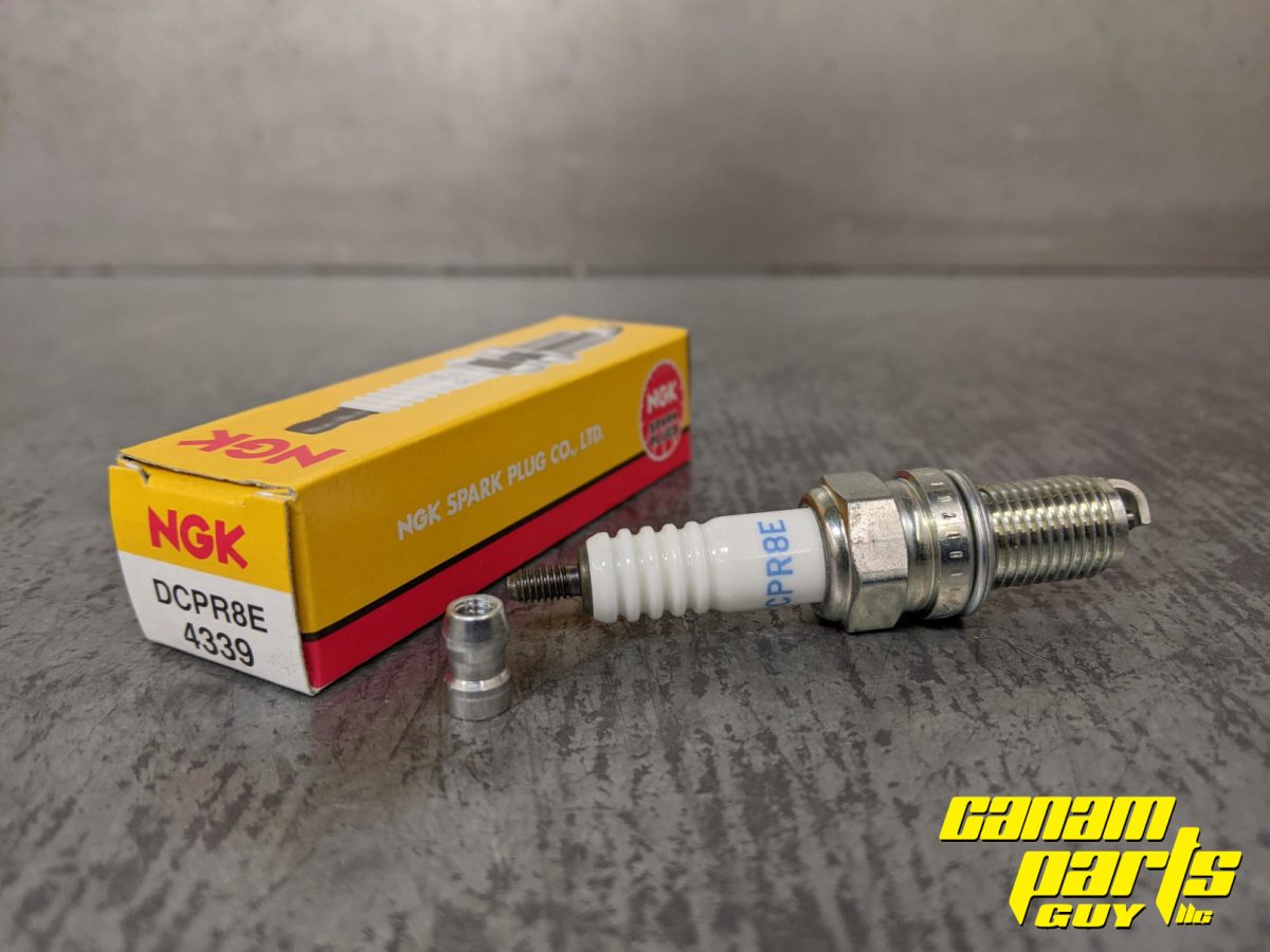 NEW OEM NGK Spark Plug DCP-R8E - Canam Parts Guy