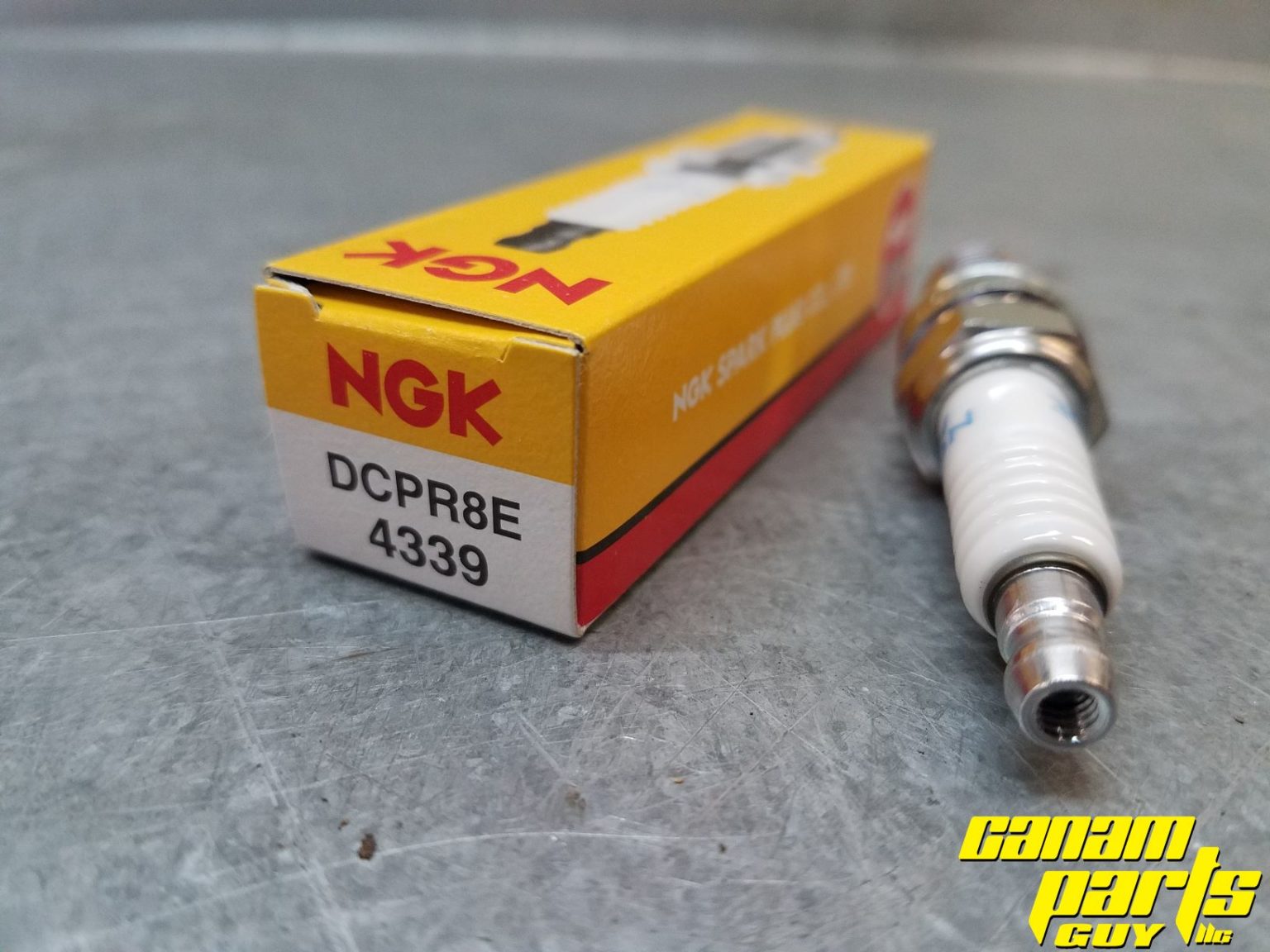 NEW OEM NGK Spark Plug DCP-R8E - Canam Parts Guy