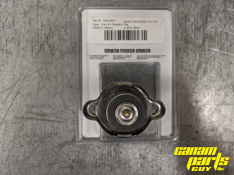 NEW Radiator Coolant Cap 1.1 BAR 15.9PSI - Canam Parts Guy
