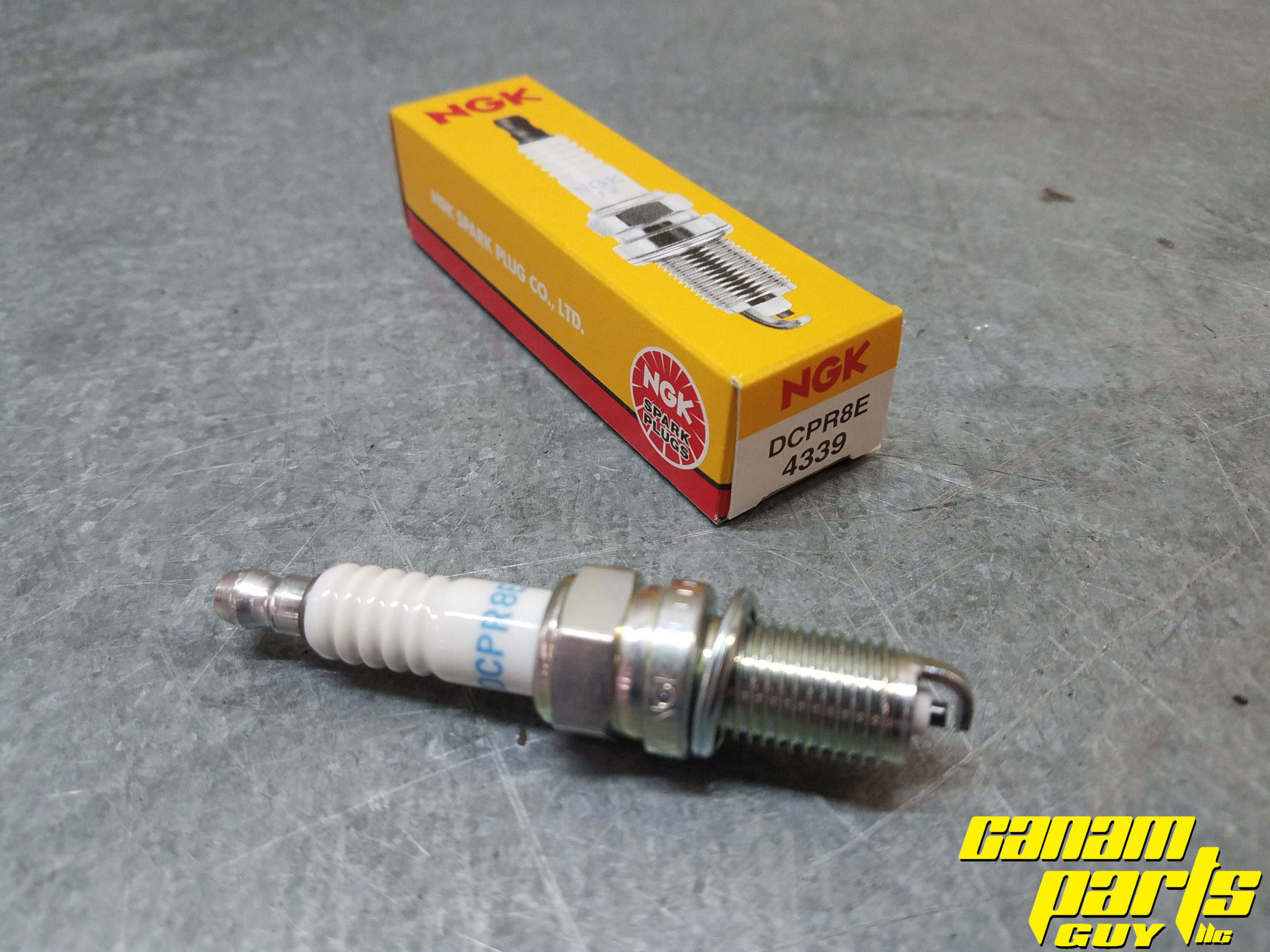 NEW OEM NGK Spark Plug DCP-R8E – Canam Parts Guy