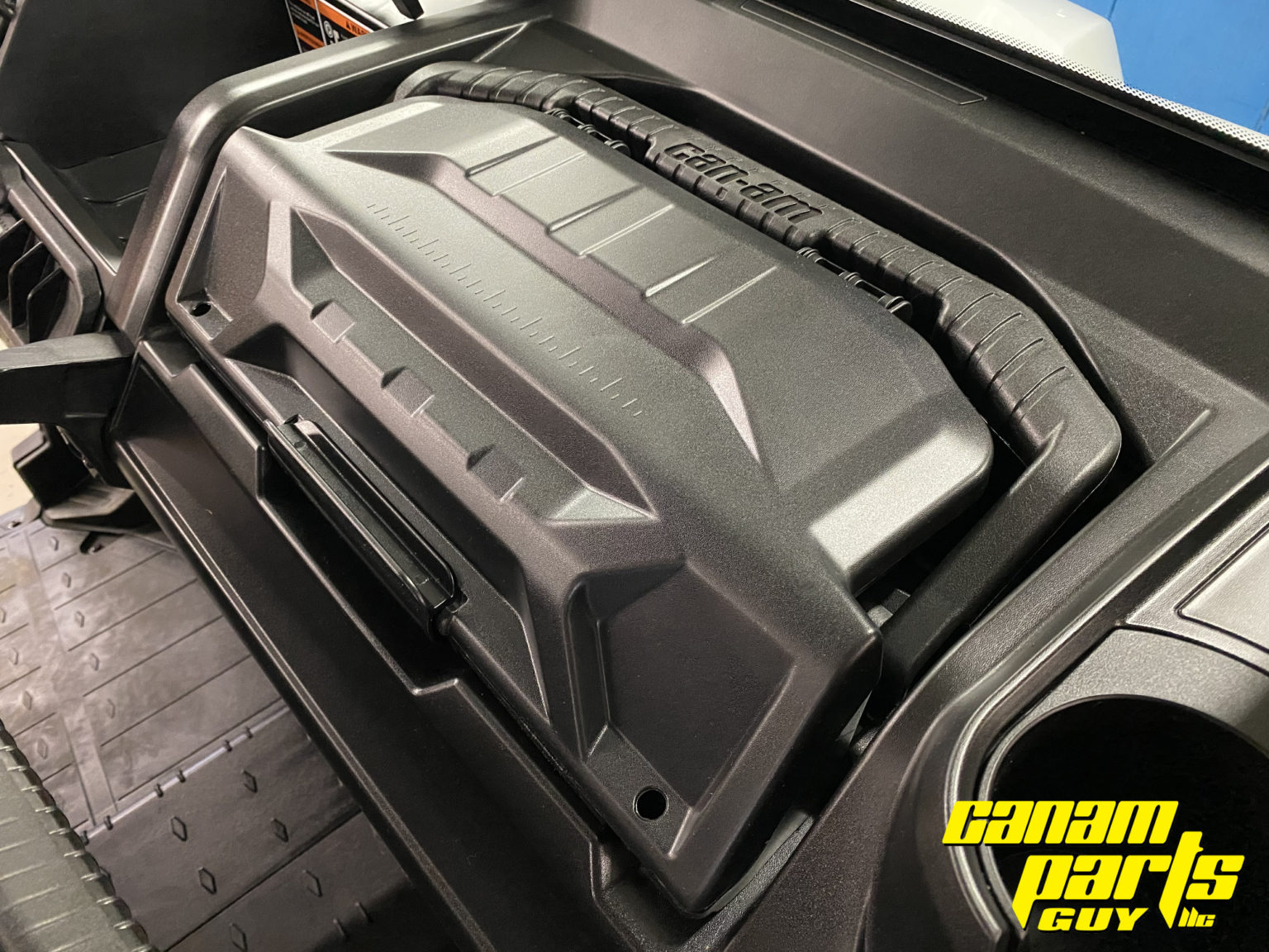 Defender Removable Upper Dash Storage Box 715004344 - Canam Parts Guy