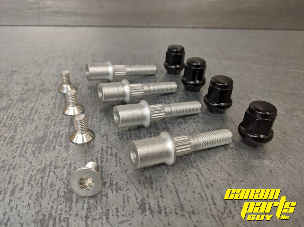 G2 ATV Aftermarket Wheel Stud Kit with Lug Nuts - Canam Parts Guy