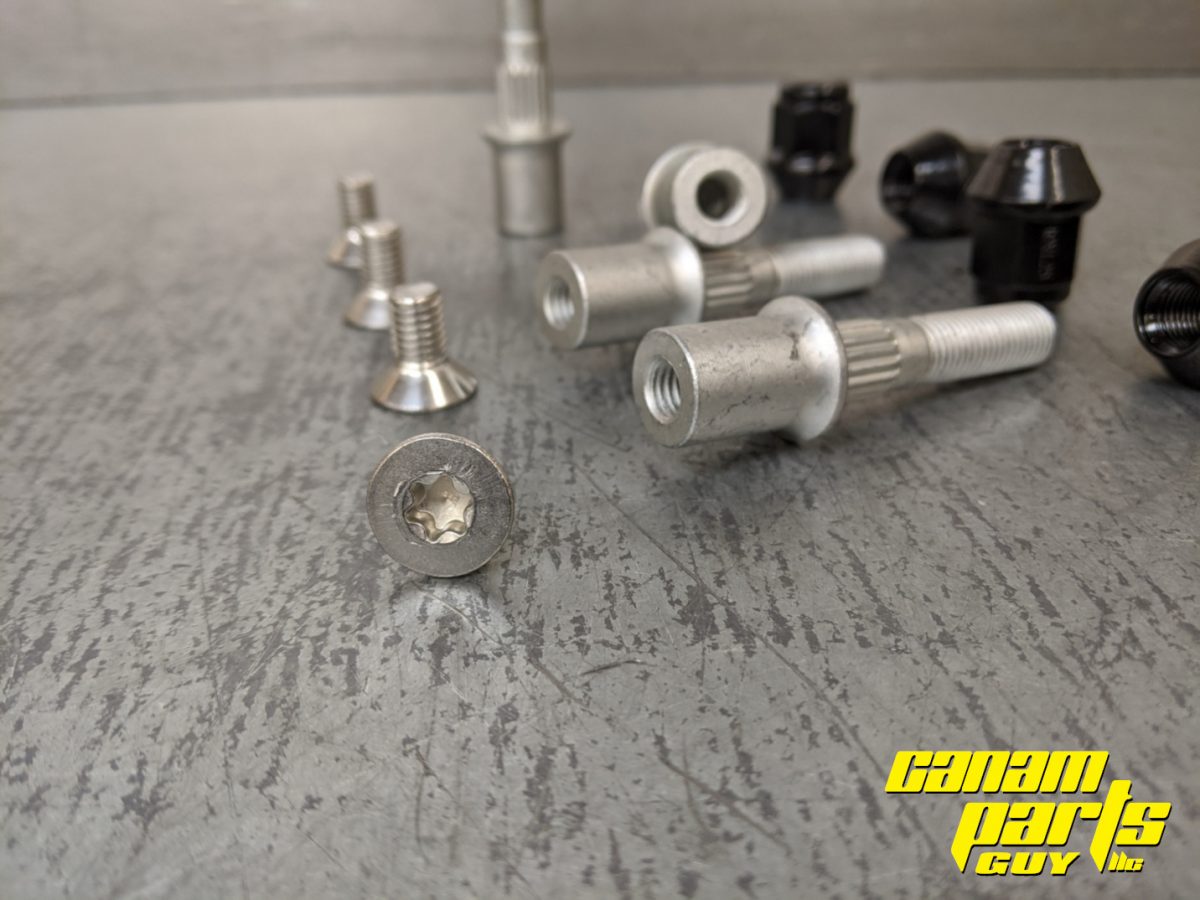 G2 ATV Aftermarket Wheel Stud Kit with Lug Nuts - Canam Parts Guy