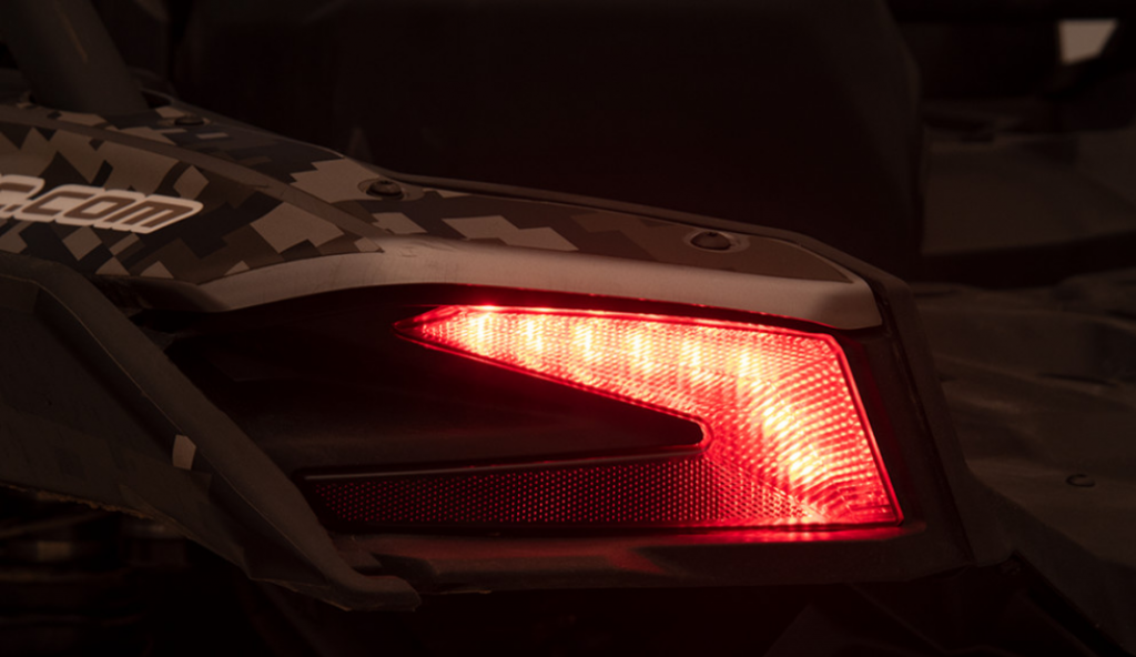 NEW Maverick X3 Smoked Black LED Tail Light Pair 2001-2243 - Canam ...