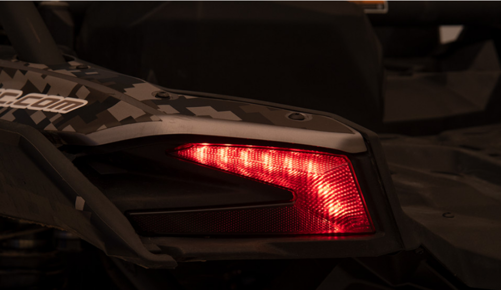 NEW Maverick X3 Smoked Black LED Tail Light Pair 2001-2243 – Canam ...