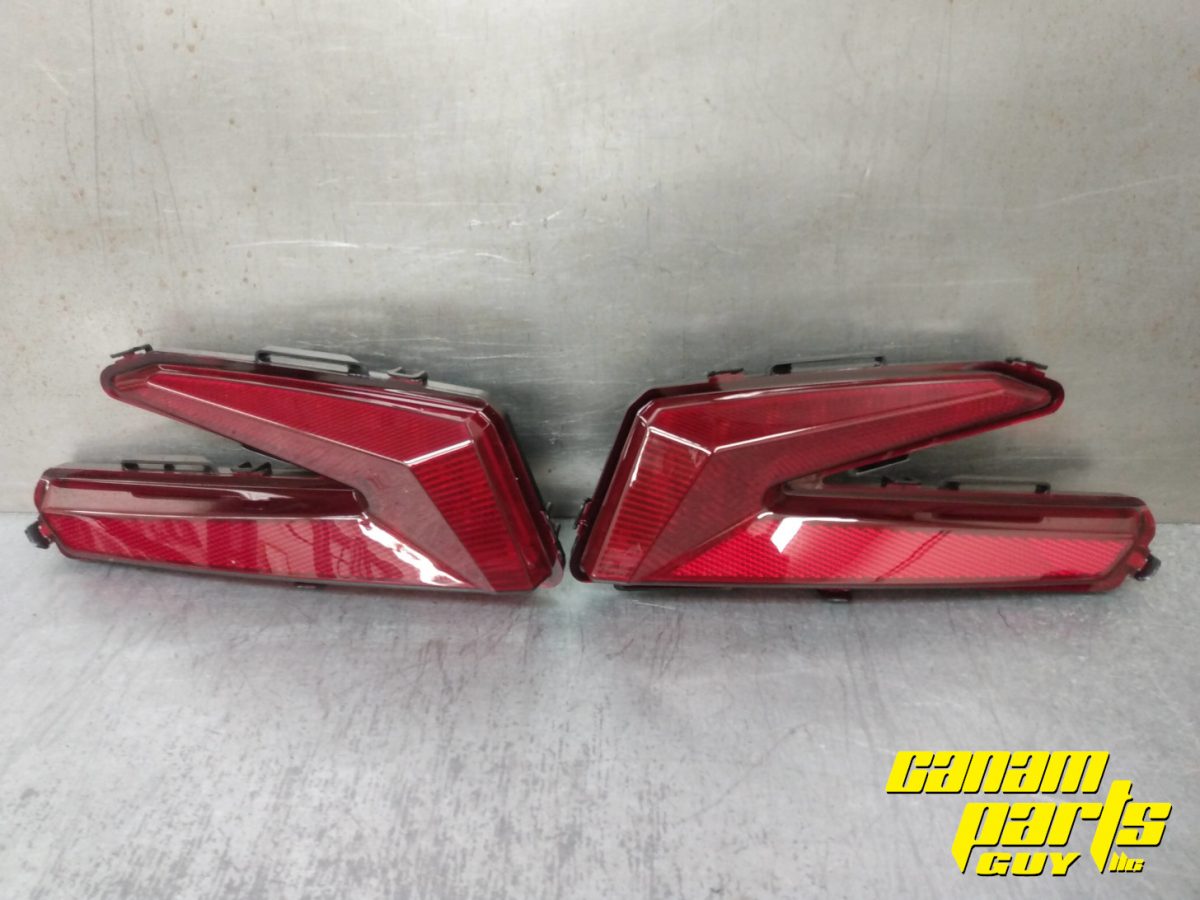 NEW Maverick X3 Red LED Tail Light Pair 2001-2242 - Canam Parts Guy