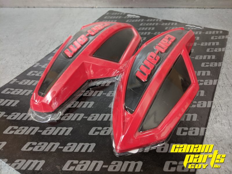 Viper Red Handlebar Wind Deflector - Canam Parts Guy