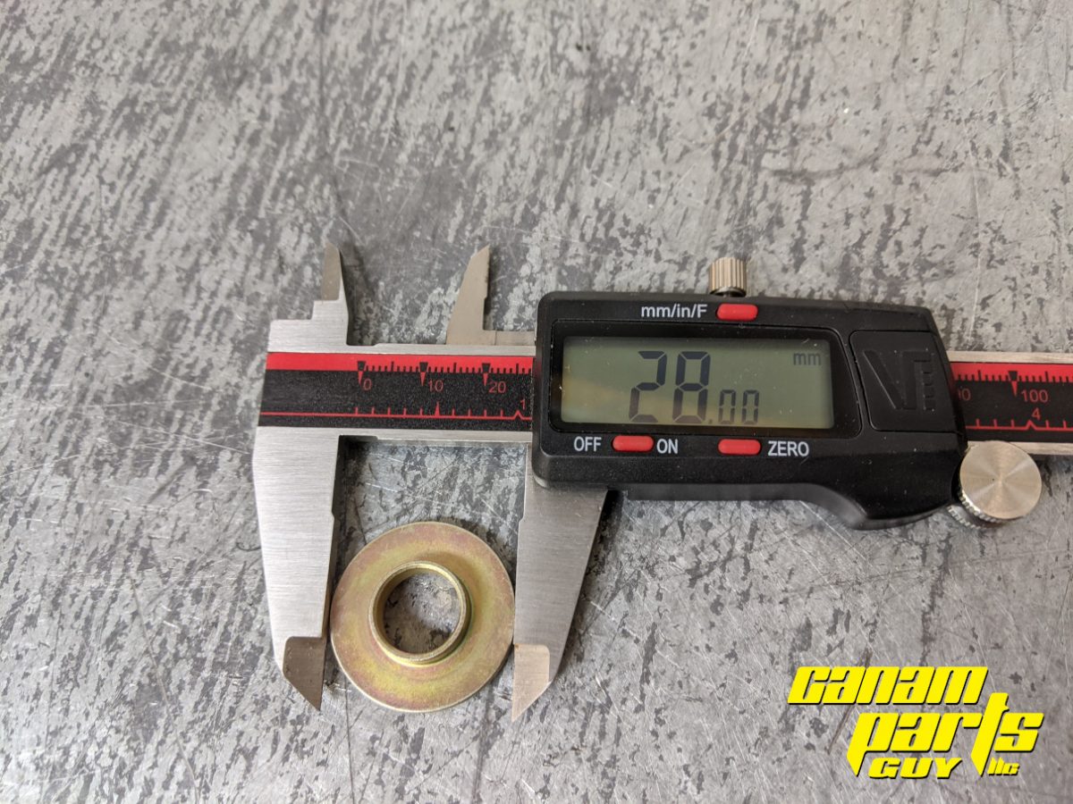 NEW CVtech Centering Step Washer for Trailbloc Clutches - Canam Parts Guy