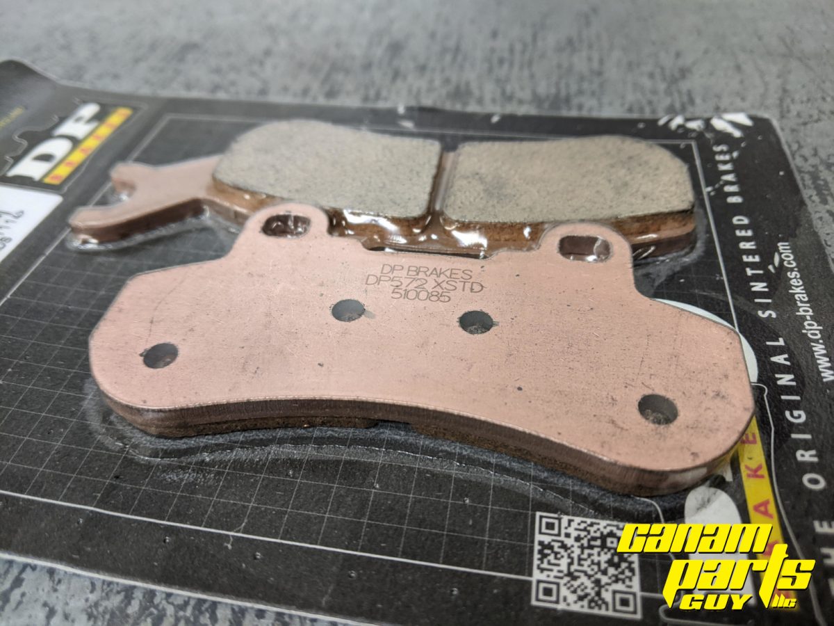 DP572 BRAKE PAD SET Left Front - Canam Parts Guy