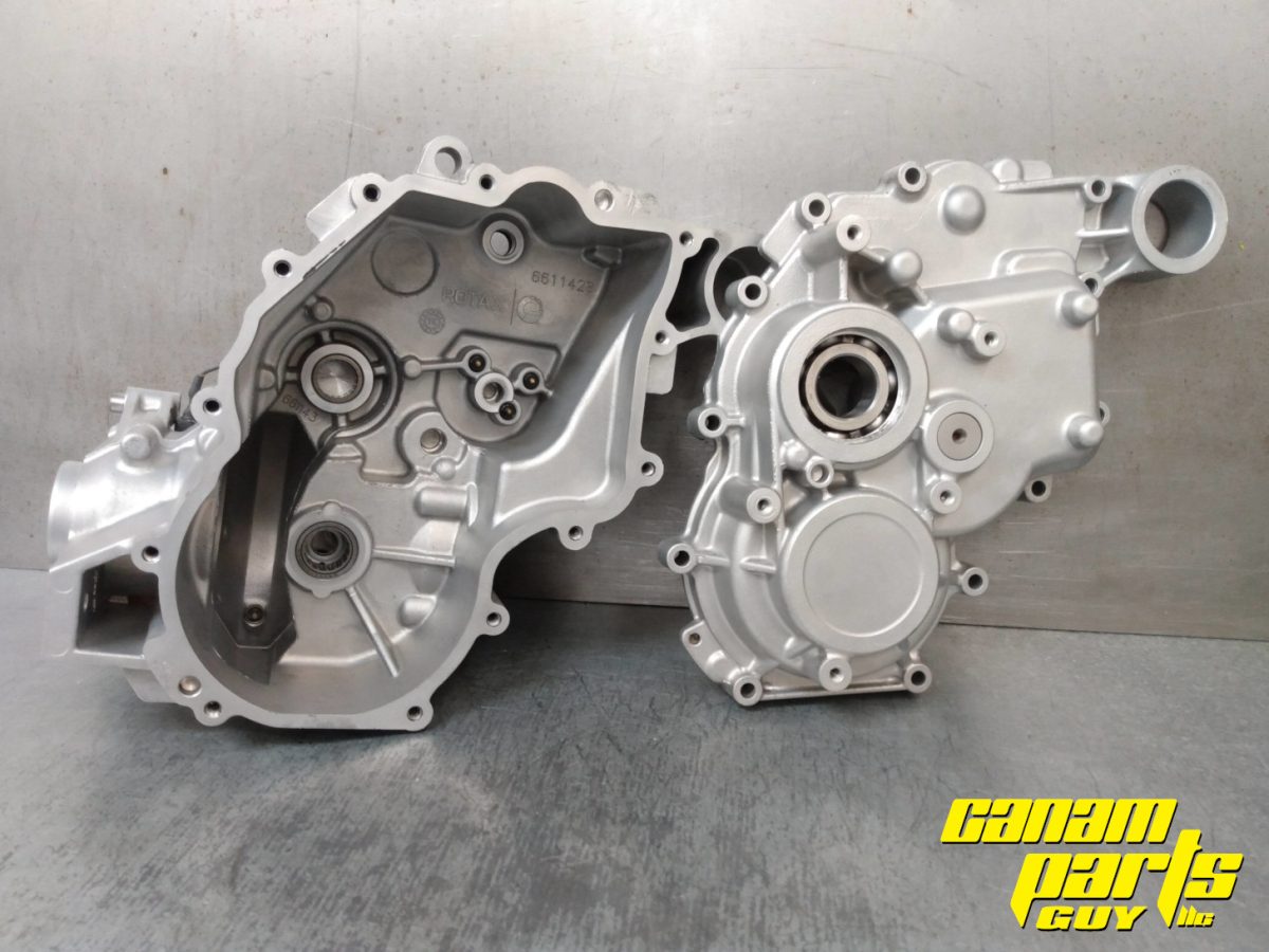 USED Clean BARE CASES Small ATV Gearbox - Canam Parts Guy