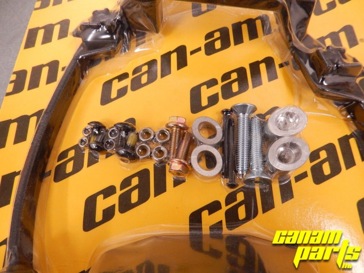 NEW OEM ATV Wind Deflector Hand Guard Mounting Kit - Canam Parts Guy