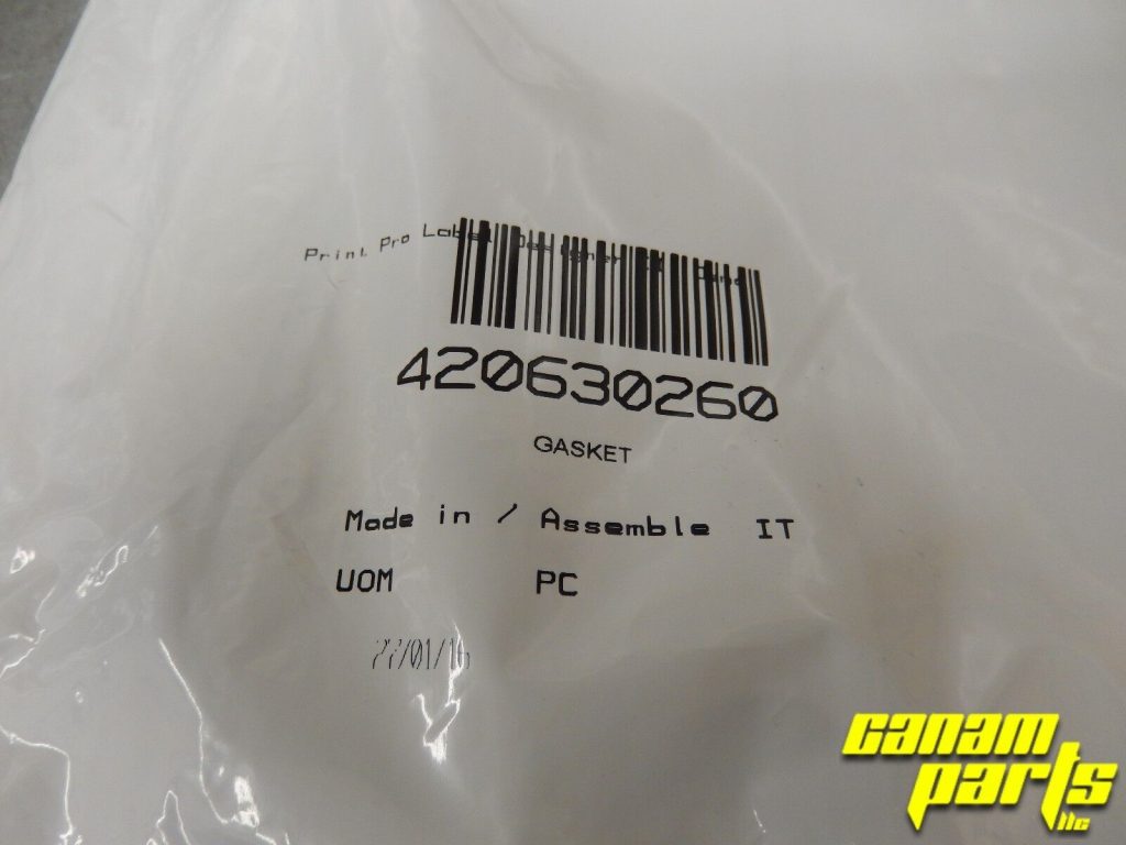 New OEM Valve Cover Gasket 420630260 - Canam Parts Guy