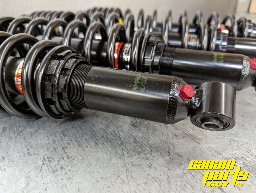 NEW Moose Gas Charged Shock Set G1 Outlander or Renegade - Canam Parts Guy