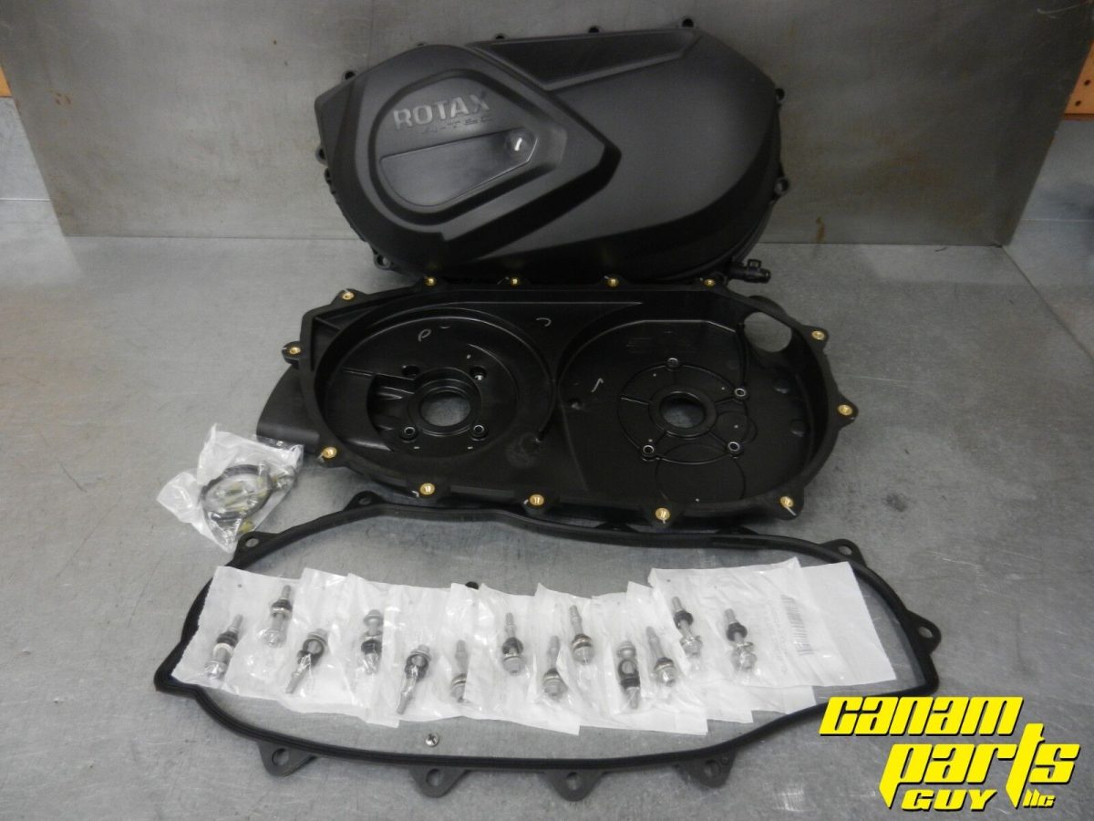 NEW OEM CVT COVER SET BELT BOX KIT 1000R ATV - Canam Parts Guy