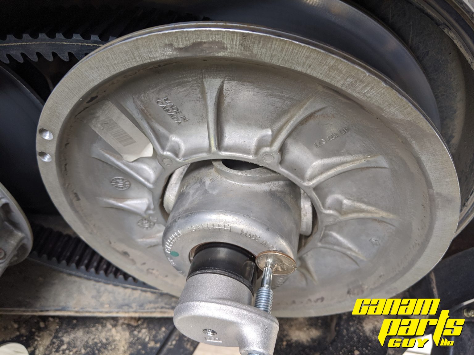 NEW OEM Defender or Maverick X3 Secondary Clutch Spreader Tool & Bolt ...